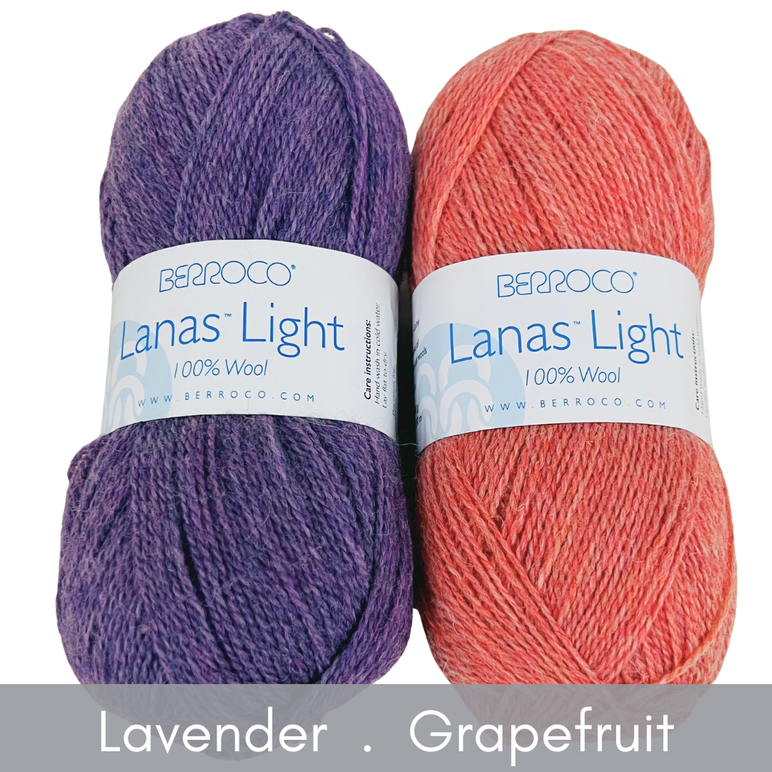 Kit - Alpine Bloom Hat by Caitlin Hunter in Lanas Light by Berroco